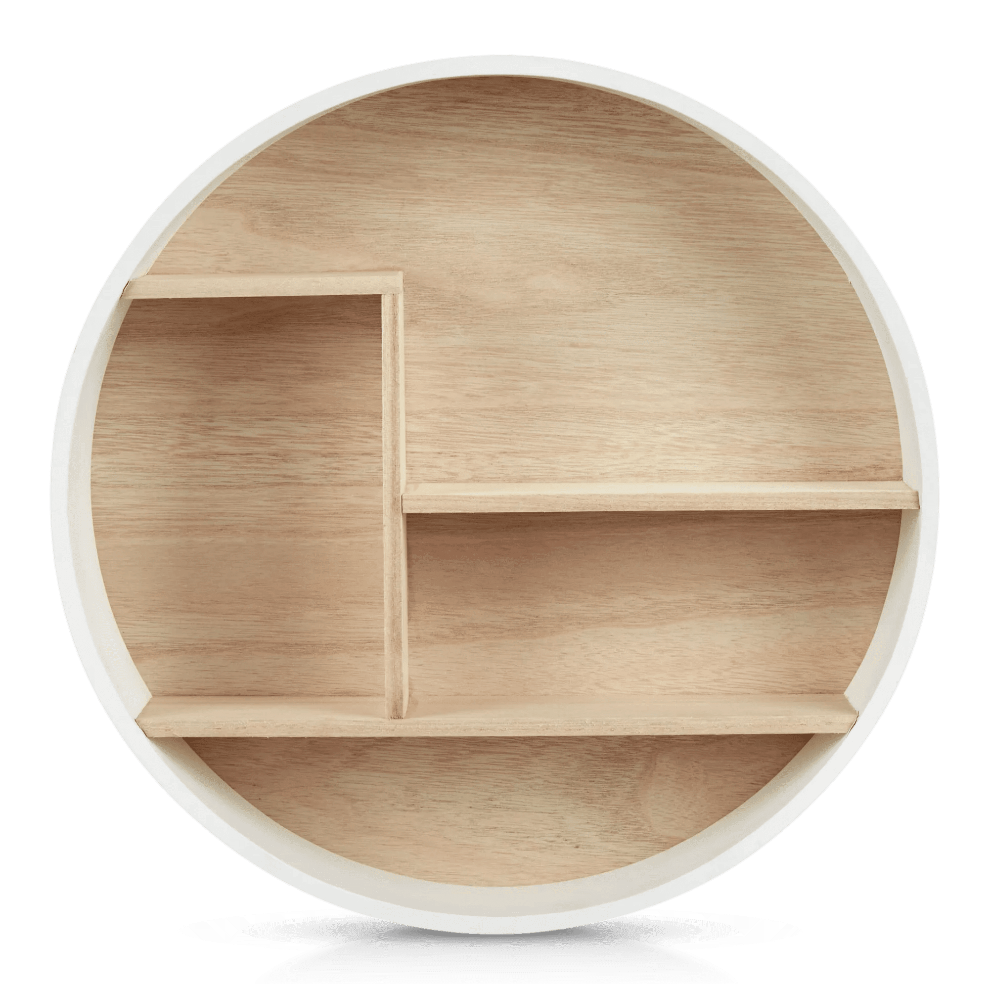 Click here for Bouclair Natural Round Wall Shelf 17.75 X 4 In (45... prices