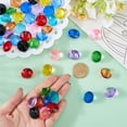 50Pcs Glass Diamond Display Decorations for Vase Fillers Aquarium Decor ...