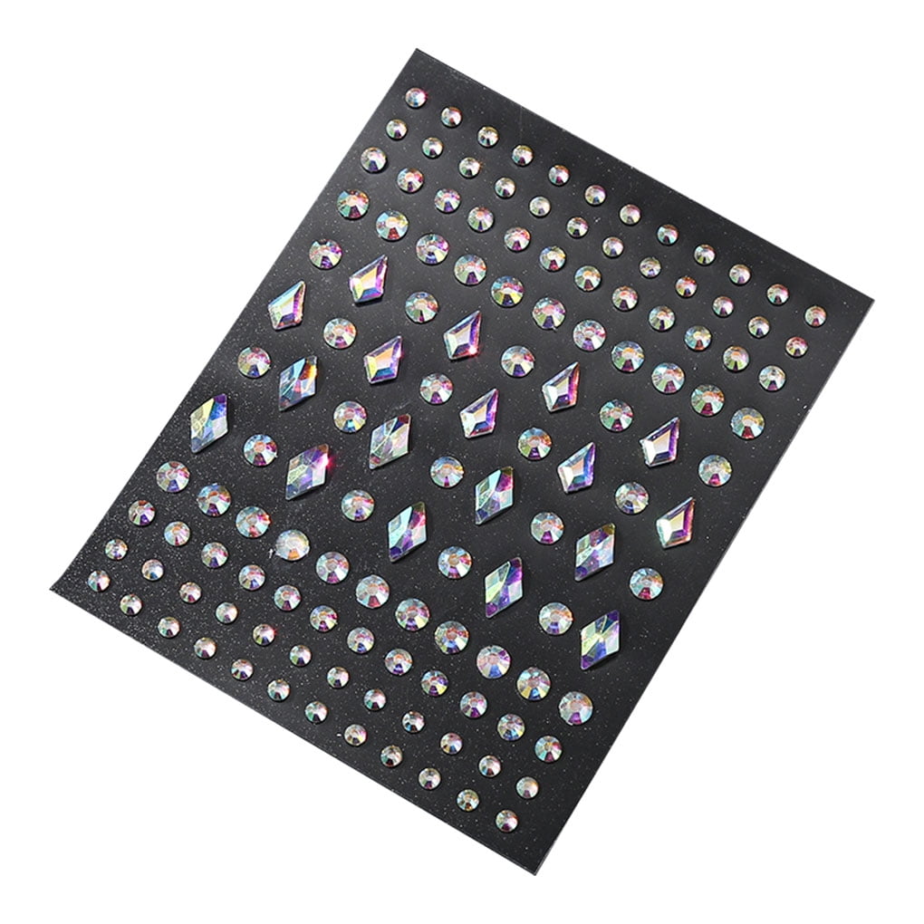 Thinsont Eye Body Face Gems Rhinestone Stickers Stylish Bling Forehead ...