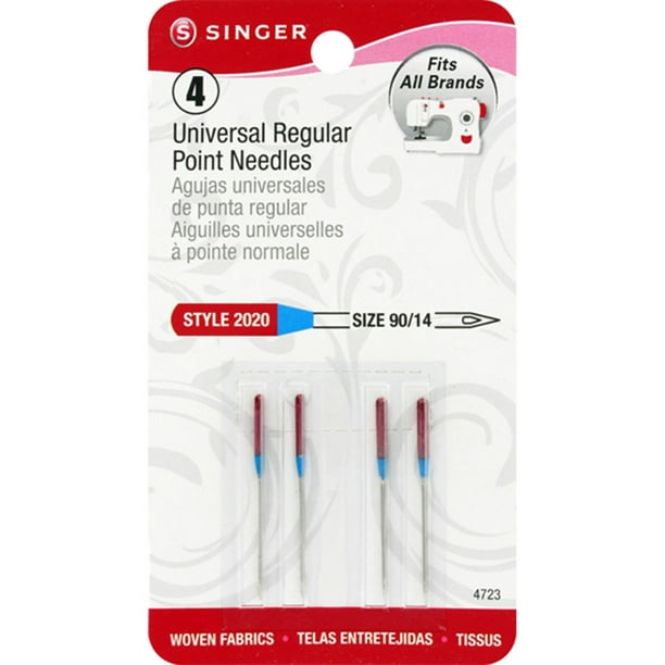 Singer Universal Regular Point Machine Needles-Size 14/90 4/Pkg - Walmart.ca