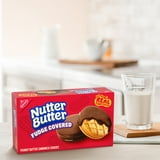 Nutter Butter Fudge Covered Peanut Butter Sandwich Cookies, 7.9 oz ...