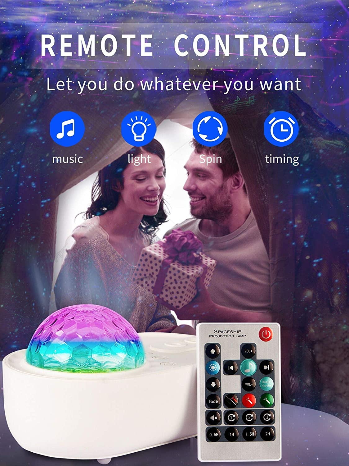 Nebula Spinning Projector