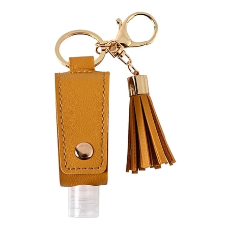 Travel Bottle Keychain Holders with 30ML Empty Refillable Bottles ...