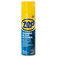 Zep Foaming Glass Cleaner, 19 oz (Case of 4), Streak-Free, Commercial ...