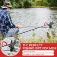 BESTSKY 4 Pieces Fishing Rod Holders for Bank Fishing Stainless Steel ...