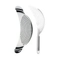 yocbz Half-Moon Pan Strainer Pot Drainer Pan Strainer Strainer Colander ...