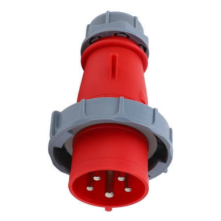 Industrial Plug, 32A 5Pin Plug 32A 240-415V IP67 Waterproof Good ...