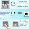 Digital Timer Waterproof Shower Timer Shower Clock Bathroom Kitchen ...