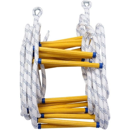 Outdoor Evacuation Rope Ladder Fire Escape Ladders 2-9 Storey Emergency ...