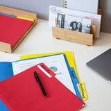 Pen + Gear File Folders, 50 Count, Assorted Colors, Letter Size, 3 Tab ...