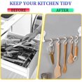 S Hooks with Safety Buckle for Hanging, Anti-Drop S Shaped Hooks for ...