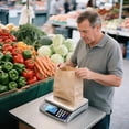 66lb Food Scale, Commercial Kitchen Scale with Price Computing, Plug-in ...
