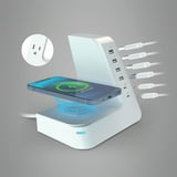 Atomi 20W Qi Wireless Charging Multiport Charge Tower - Walmart.com