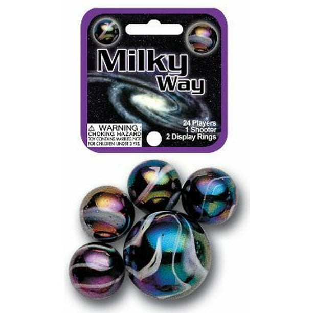 Milky Way Game Net Set 25 Piece Glass Mega Marbles - Walmart.ca