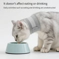 Dog Neck Wrap Prevents Licking Irritation Adjustable Size Recovery ...