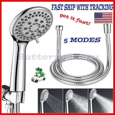 PortableOut Handheld Shower Head, Detachable Shower Head with 60 Inch ...