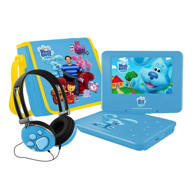 Blue's Clues 7" Portable DVD Player with Matching Headphones and ...