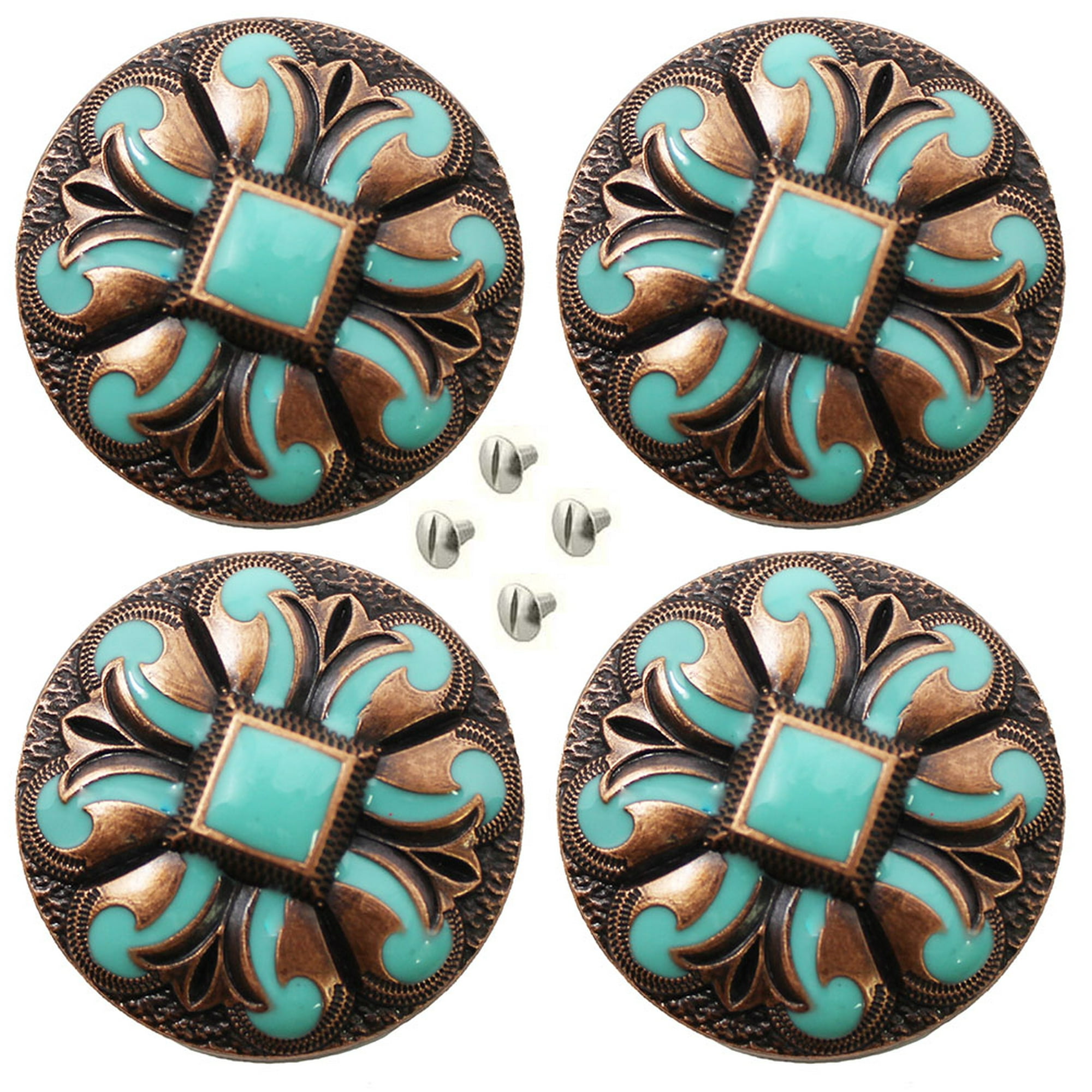 Antique Copper Conchos