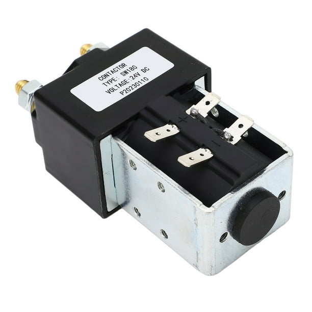 DC Contactor Solenoid Valve, 200A Cart Contactor Solenoid Valve 24V ...