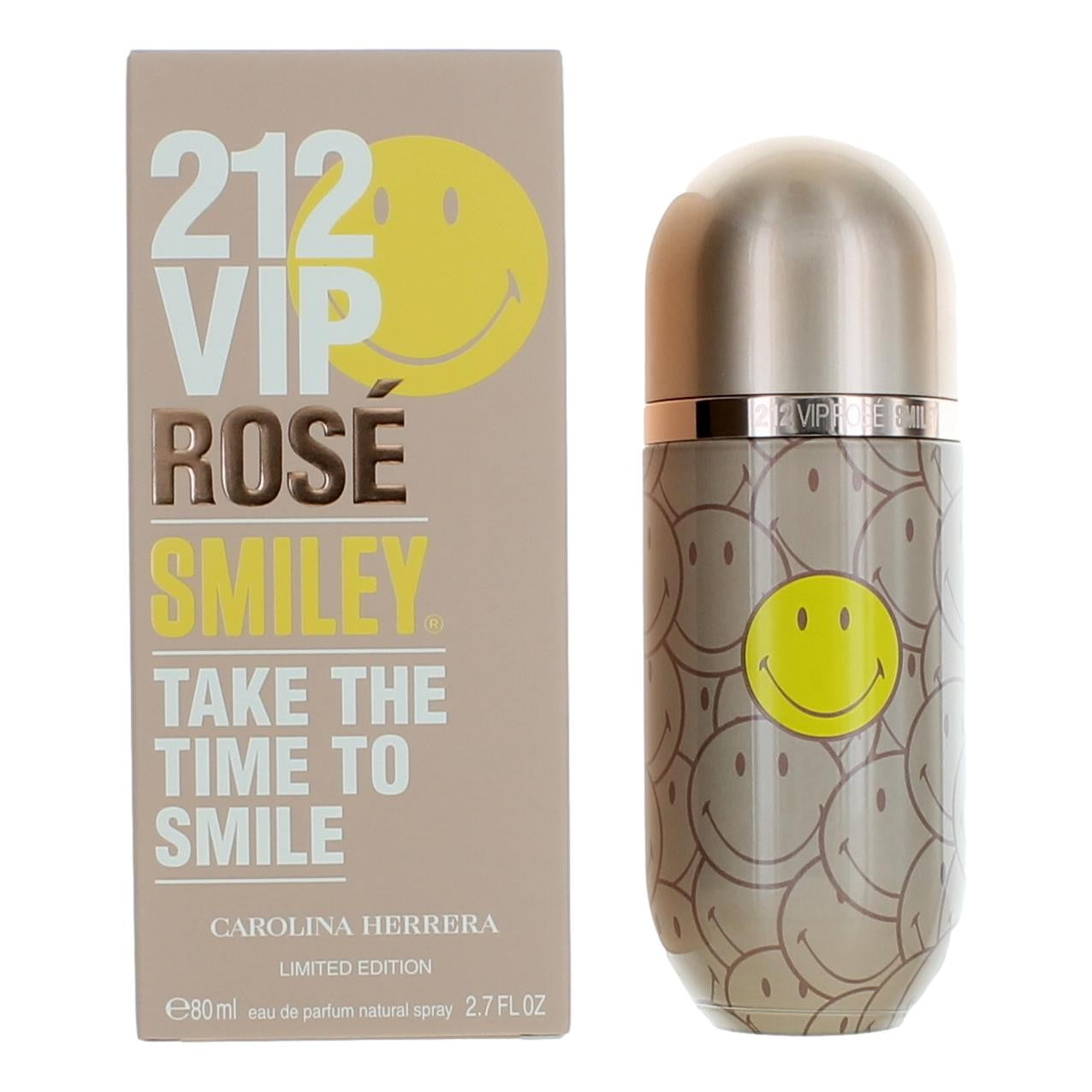 Carolina Herrera 212 VIP Rose Smiley , 2.7 oz EDP Spray - Walmart.com