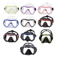 Diving Mask Swimming Goggles Comfortable Silicone Skirt Snorkeling Mask ...