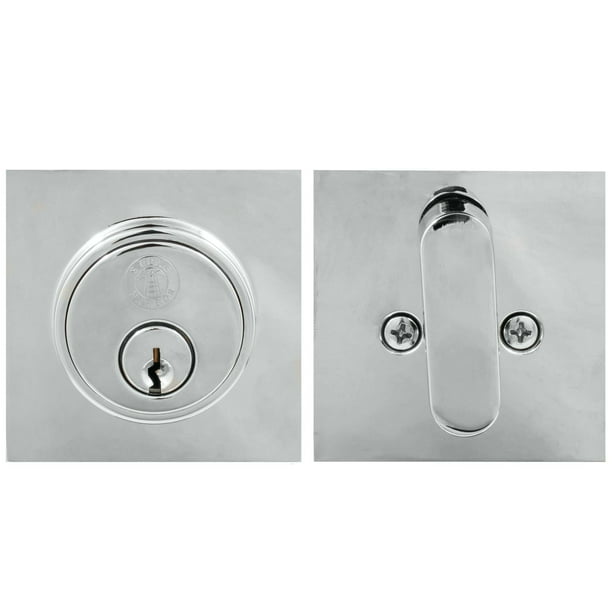 Chavetero Deadbolt Stone Harbor Hardware, grado 3, cromo pulido, SC ...