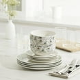 Free Shipping! Oneida Botanica 12-Piece Dinnerware Set for 4, Porcelain ...