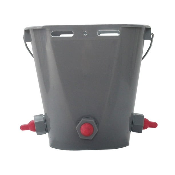 kusrkot 8L Calf Milk Bottle Farm Animal Feeding Pail With Pacifiers for ...