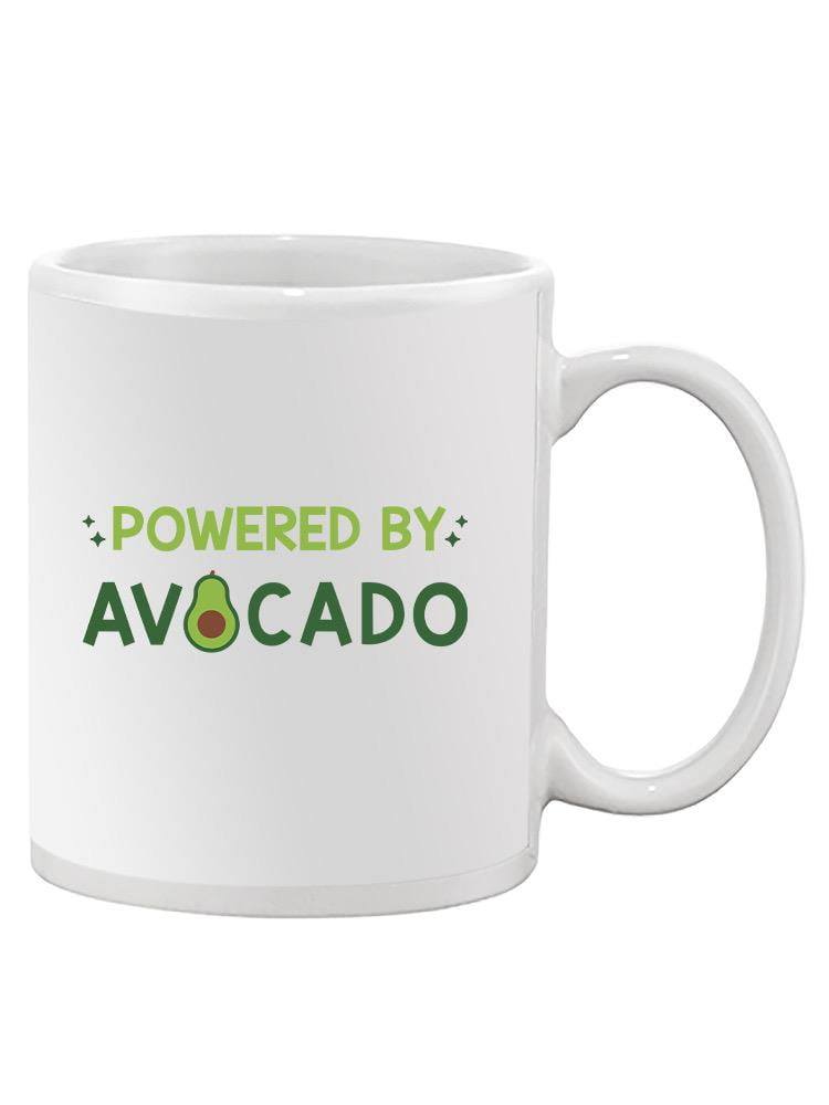 Powered By Avocado Mug - Smartprints Designs, - Walmart.com