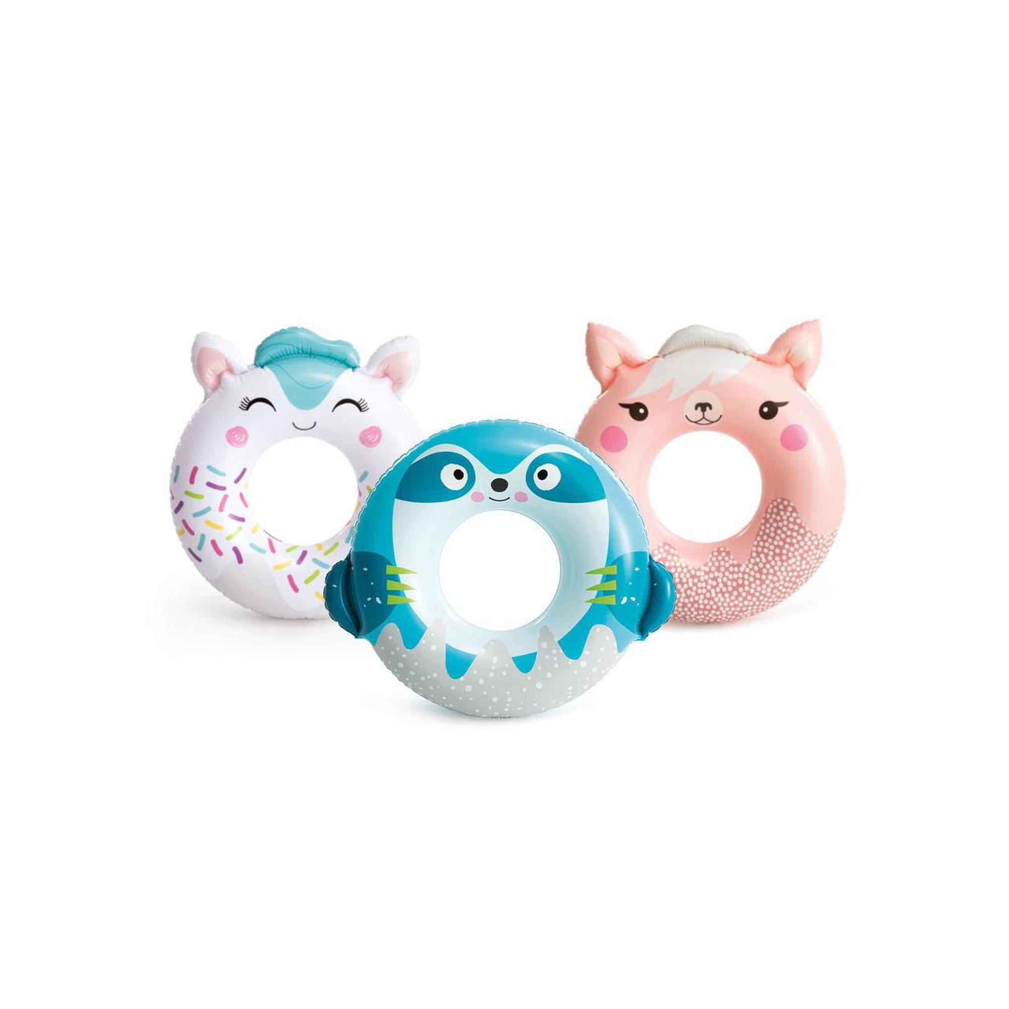 Sportspower Cute Animal Inflatable Swim Rings - Assortment