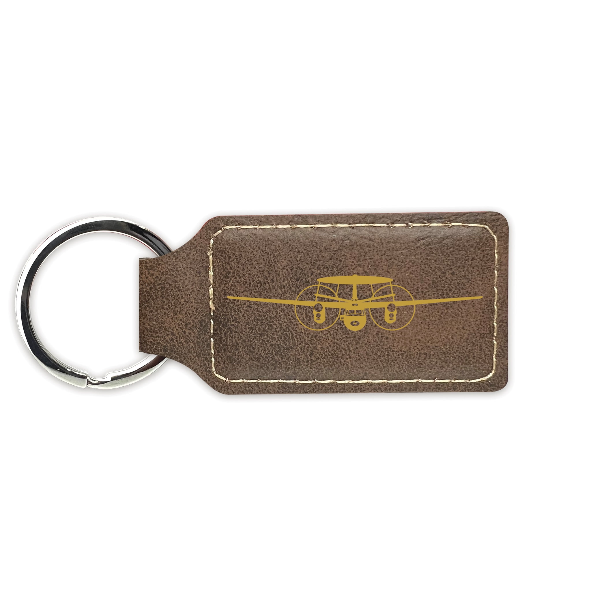 E-2 Hawkeye Keychain Leatherette Rectangle - Laser Engraved - Many ...