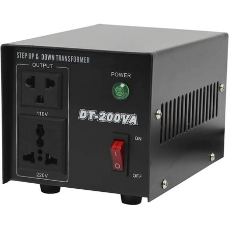 200W Auto Step Up & Step Down Voltage Transformer Converter 110V ...