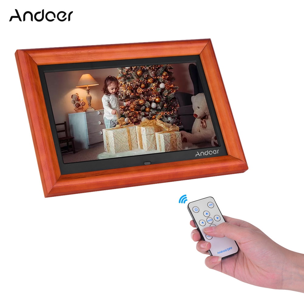 Andoer 10 Inch Large Screen LED Digital Photo Frame Desktop Album 1280 ...