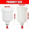 125/250ml Plastic Sprayer Paint Cup Sprayer Cup Air Feed Container ...