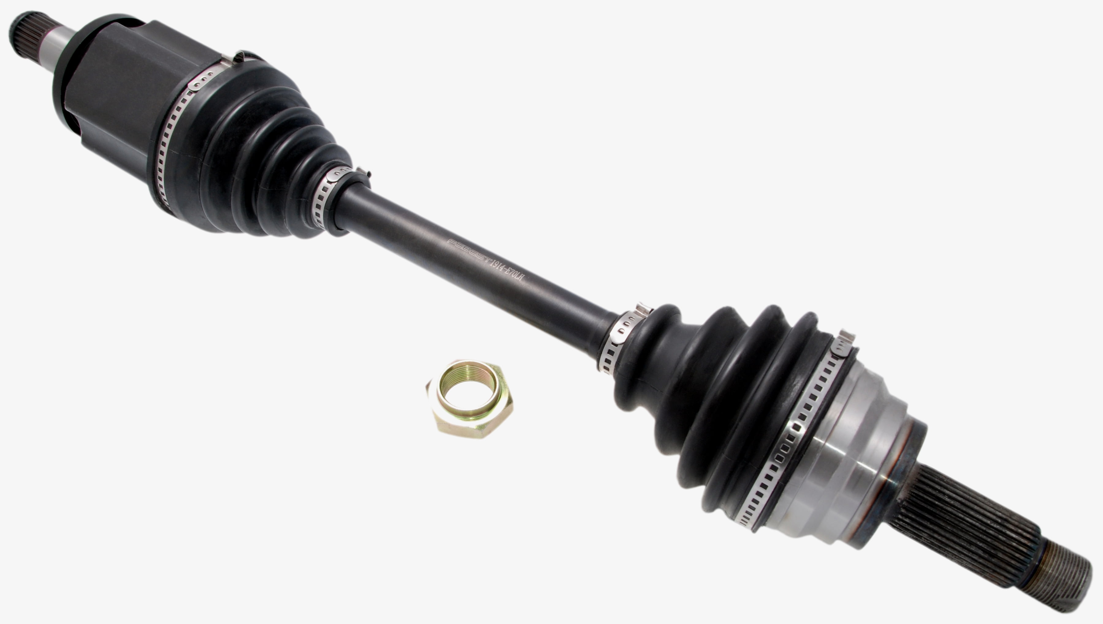 Febest FRONT CV AXLE SHAFT LEFT 27X670X30 # 1914-E70LH OEM 31607545125 ...