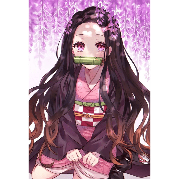5D Diamond Painting Kits for Adults Full Dril Demon Slayer Diamond Art ...