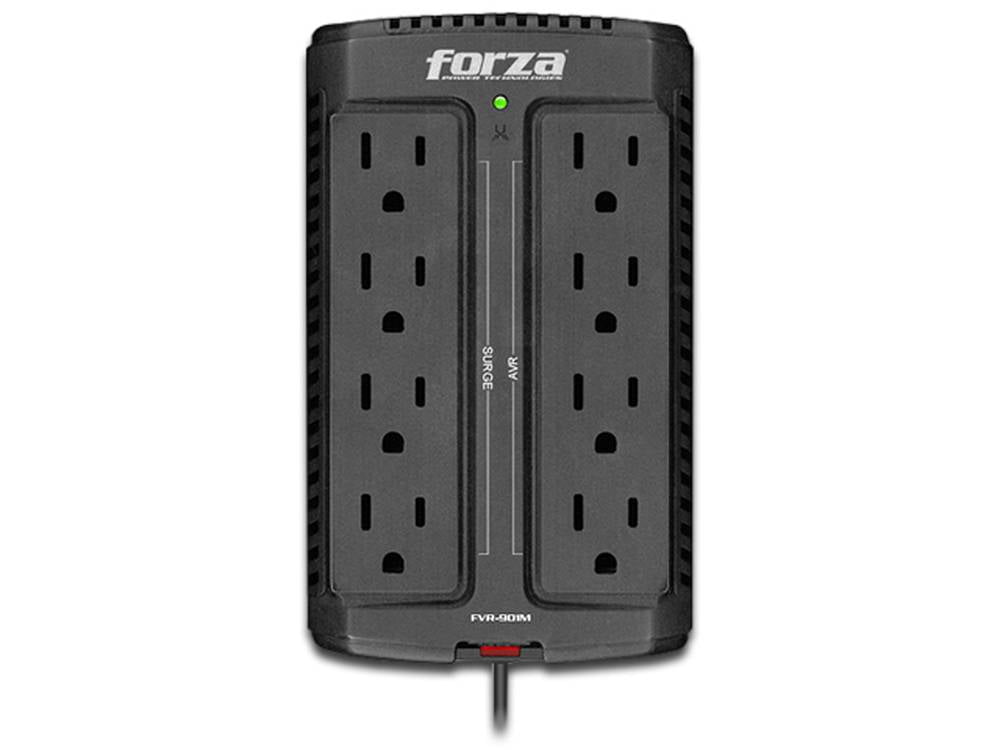 Regulador FORZA, 450 Watts 900 VA , 8 Contactos. forza FVR-901M ...