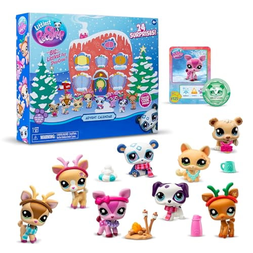 Littlest Pet Shop - Advent Calendar 2024 - LPS Gen 7, Authentic Mystery ...