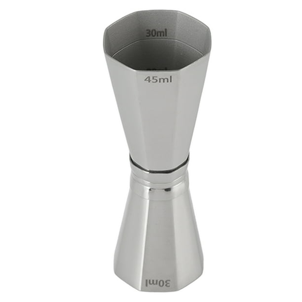 Cocktail Jigger, Octagonal Double Jigger Ergonomic One Hand Operation ...