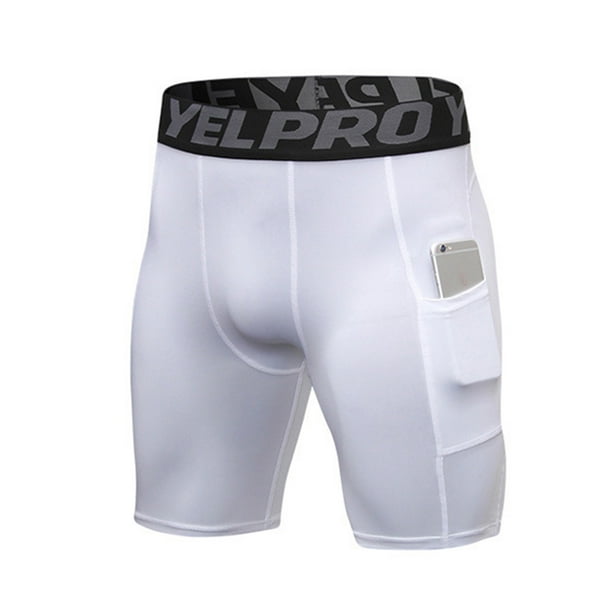 Himone Mens Compression Sliding Shorts With Pocke Sports Performance