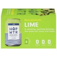 HOP WTR Lime Sparkling Water, Caffeine-Free, Gluten-Free, Vegan, 12 ...