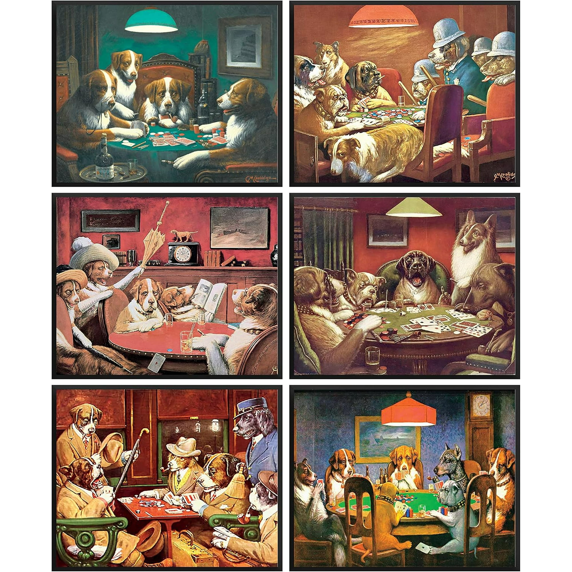 Click here for Qth Dogs Playing Poker Poster - Dog Poker Pictures... prices
