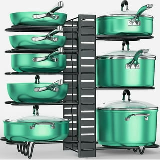 Cuisinel 5-Tier Rack Pan Organizer Space Saving Kitchen Storage for ...