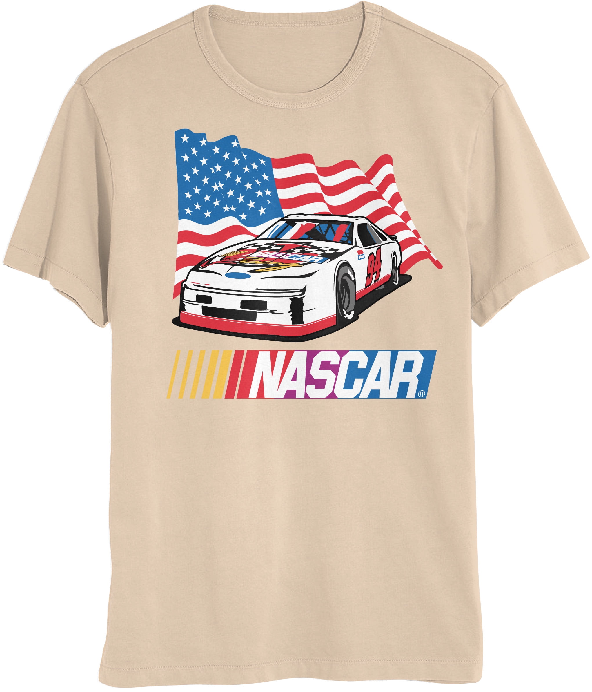 NASCAR CAR 94 AMERICAN FLAG Graphic Mens and Womens Short Sleeve T ...