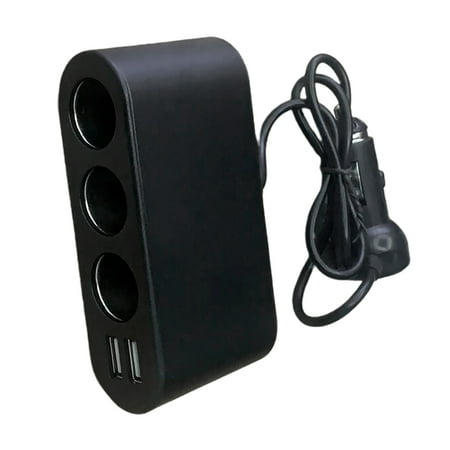 Safe Dual USB Adapter Multi Socket Car Charger 2A 12V 24V Universal ...