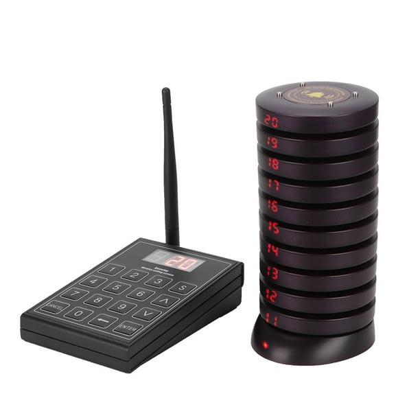 Coaster Pager, Queuing Calling System, Pager System, Wireless Pager ...
