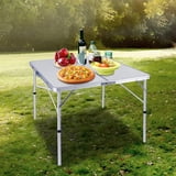 REDCAMP 3ft Square Folding Card Table, Lightweight Portable Fold in ...