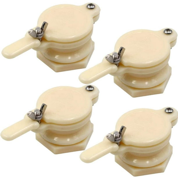 4pcs honey faucet gate valve food grade honey gate valve plastic honey ...