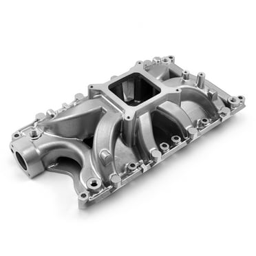 JEGS 513050 Fabricated Intake Manifold for GM LS1, LS2, LS6, Black ...