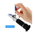 Brix Refractometer With Dual Scale Specific Gravity Brix Hydrometer